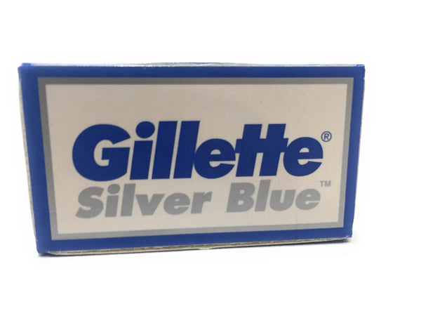 Gillette Silver Blue Razor Blades and Reviews - SirHare.com